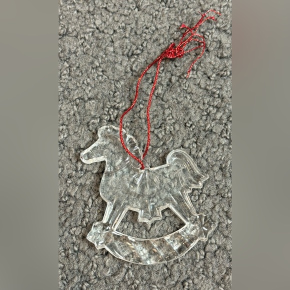Princess House | Holiday | Princess House Rocking Horse Lead Crystal ...